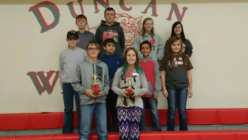 Duncan Elementary holds spelling bee – GilaValleyCentral