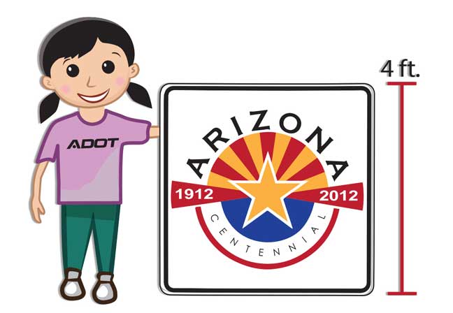 Graham, Greenlee schools can win an Arizona Centennial road sign ...