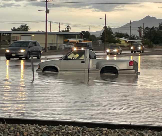 Pima hit with heavy rain – GilaValleyCentral